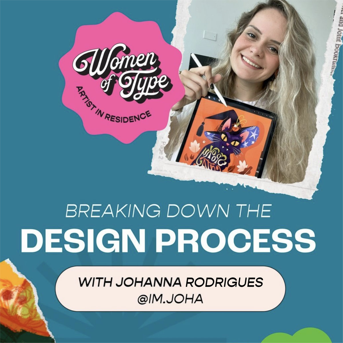 Sketch, Composition and Color: Lettering Process with Johanna Rodrigue ...